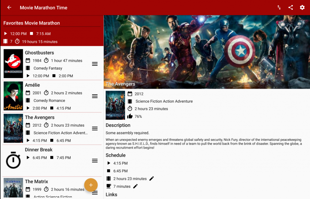 Movie Marathon Planning for 24-Hour Movie Marathons!